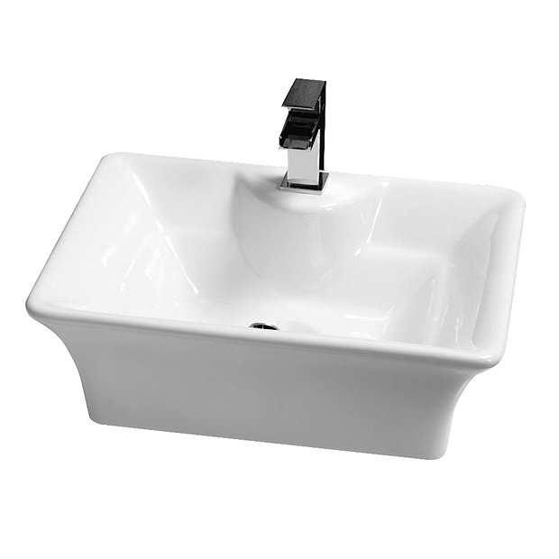 Riviera Counter Top Basin 1TH | Online At Victorian Plumbing.co.uk