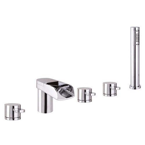 Mayfair - Lila 5 Hole Bath Set - LIL057 at Victorian Plumbing UK