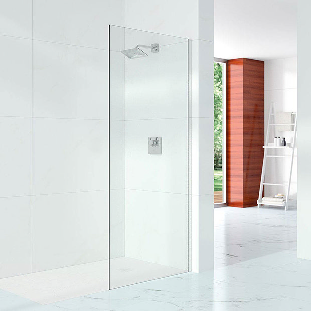Merlyn 10 Series Wetroom Panel | Shower Screens | Victorian Plumbing