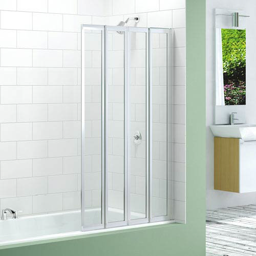 Merlyn Four Fold Bath Screen (850 x 1400mm)