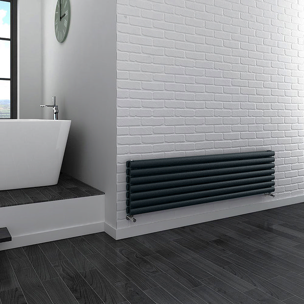 Metro Horizontal Radiator | Anthracite | Double Panel Design | Online