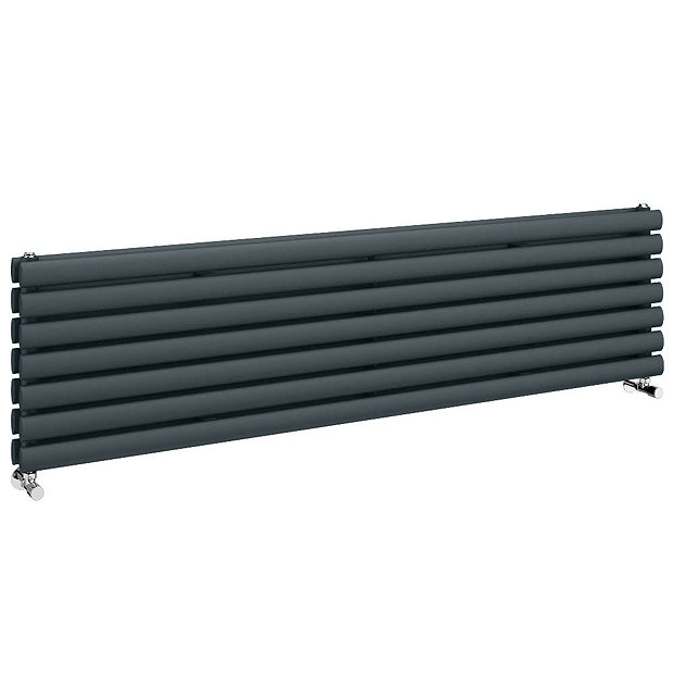 Metro Horizontal Radiator | Anthracite | Double Panel Design | Online