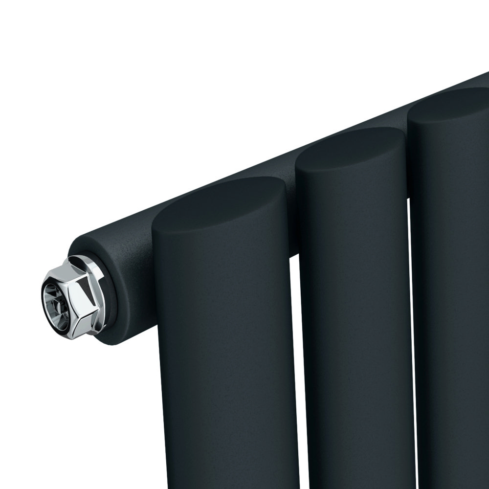 Metro Horizontal Single Panel Radiator | Anthracite | Now Available