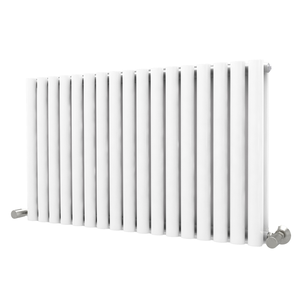 Metro Horizontal Radiator - White - Double Panel (600mm High) 1003mm ...