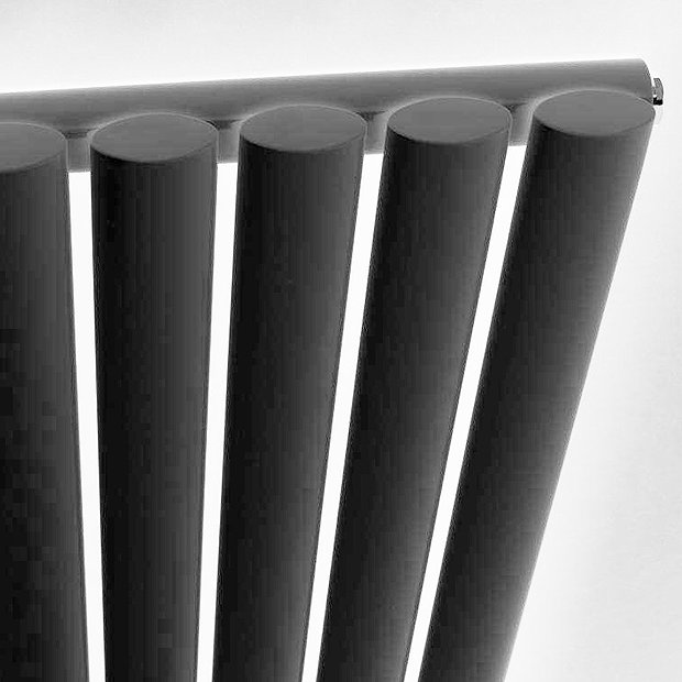Metro Anthracite Vertical Radiator | Single Panel Design | Now Online