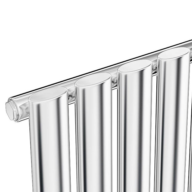 Metro Vertical Radiator - Chrome - Single Panel (H1800 x W354mm)
