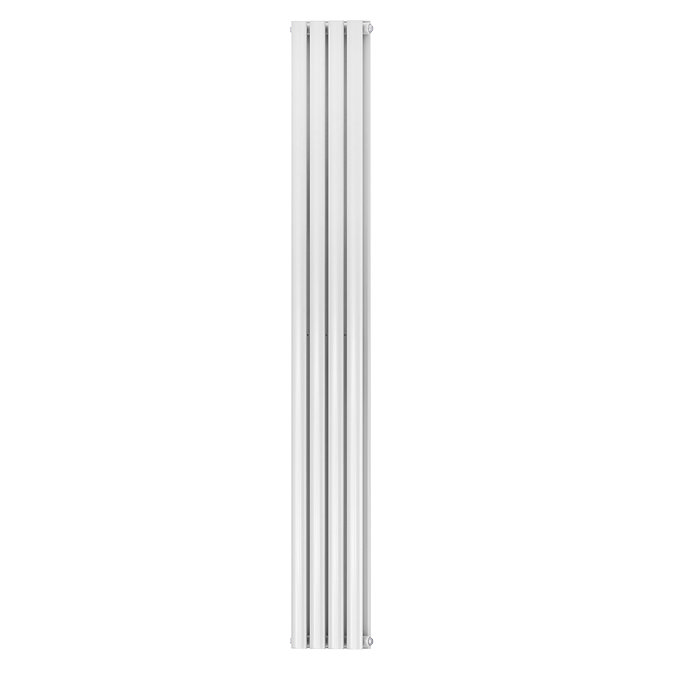 Metro Vertical Radiator - White - Double Panel (1800x236mm) | Victorian ...