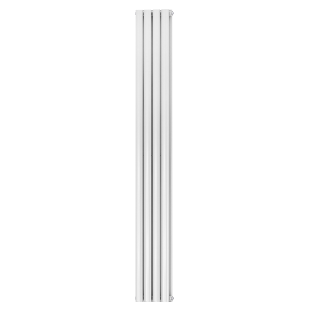 Metro Vertical Radiator - White - Double Panel (1800x236mm) | Victorian ...