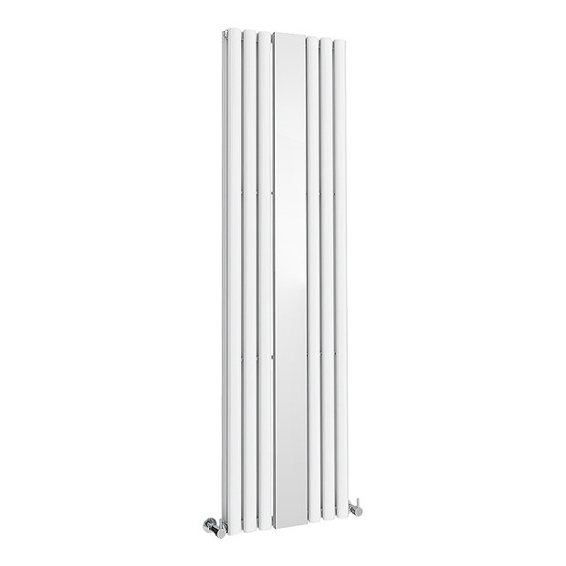 White Mirror Radiator - H1800 x W500mm | Victorian Plumbing