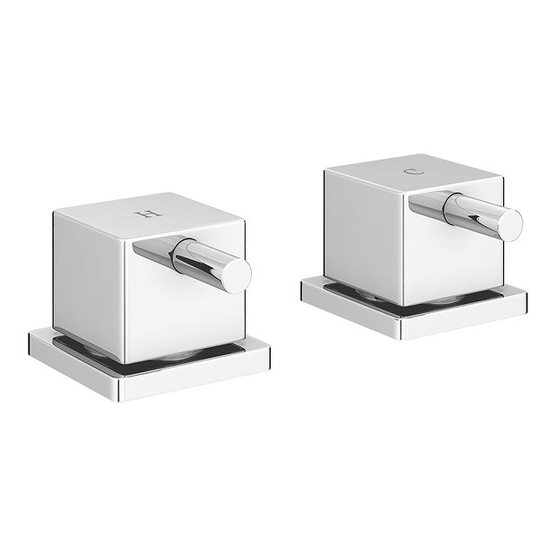 Milan 3/4" Side Valves (Pair) | Victorian Plumbing UK