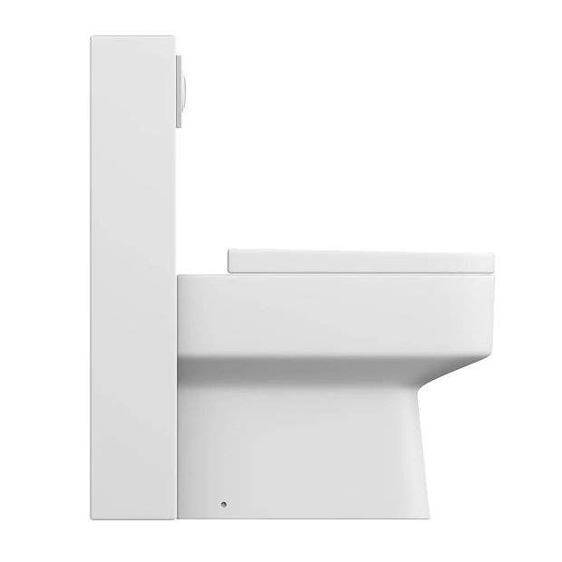Milan Polymarble Back To Wall WC Unit + Cistern | Victorian Plumbing