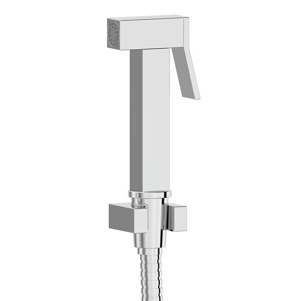 Milan Square Douche Shower Spray kit with Wall Bracket + Hose ...