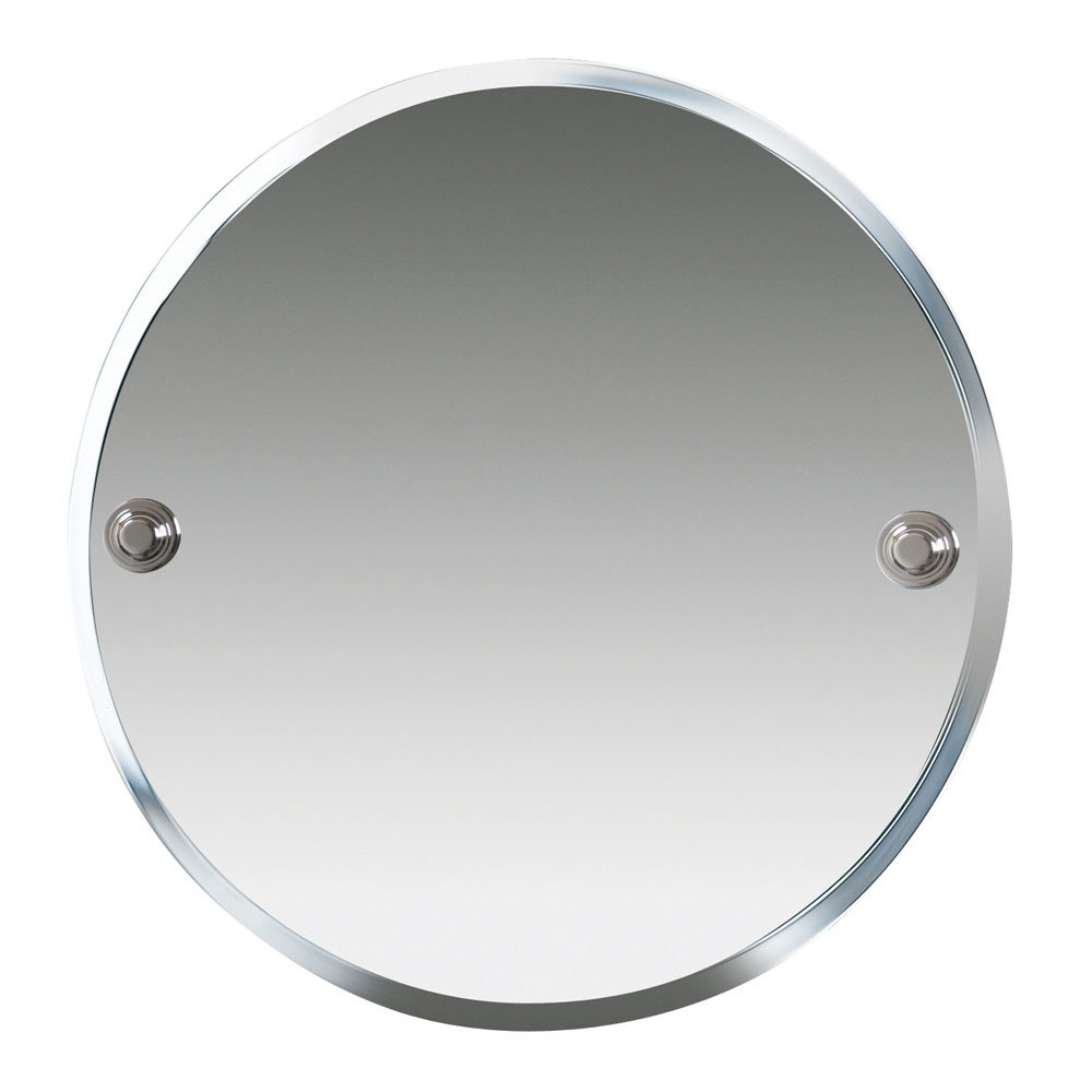 Miller Hartford 450mm Round Bevelled Wall Mirror | Victorian Plumbing