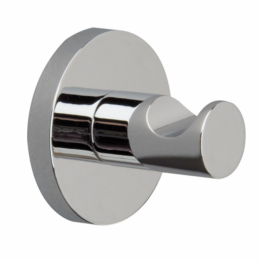 Miller Lily Chrome Single Robe Hook - Chrome