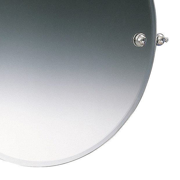 Miller Stockholm 450mm Round Bevelled Swivel Mirror | Available Now