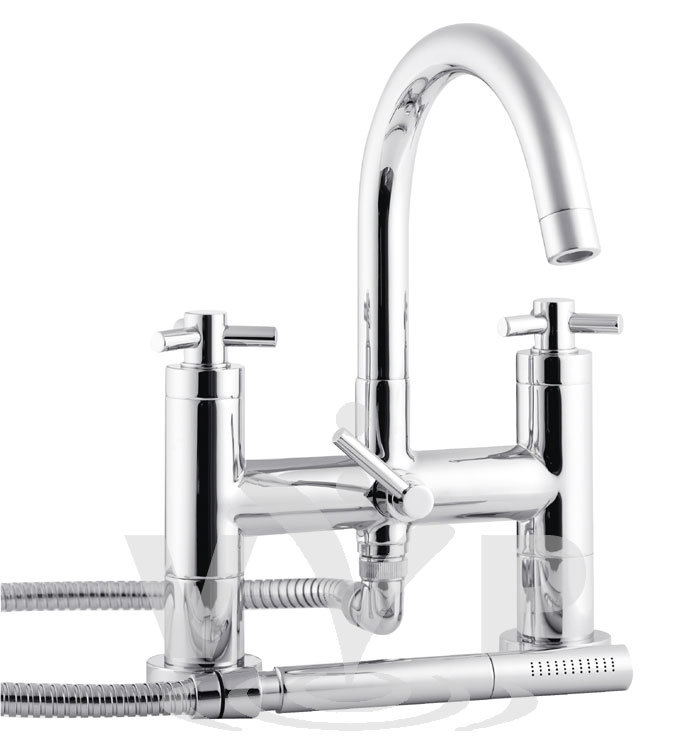 Minimalist Aspect Bath shower mixer at Victorian Plumbing UK