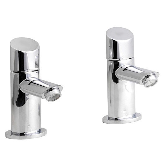 Ultra Minimalist Cera Bath Taps - Chrome - MH312 at Victorian Plumbing UK