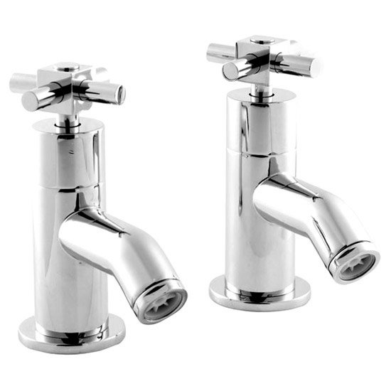 Minimalist Titan basin taps at Victorian Plumbing UK
