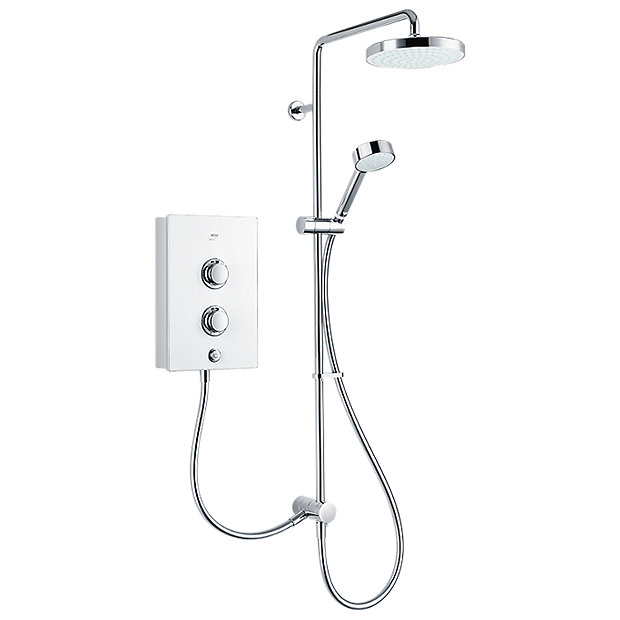 Mira Decor Dual 10.8kW White Electric Shower - 1.1894.009