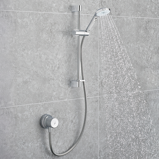 Mira Minimal Single Outlet Thermostatic Shower Pack - Chrome ...