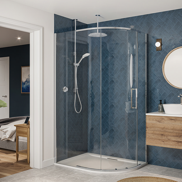 Mira Mode Maxim Ceiling Fed Digital Shower - Pumped