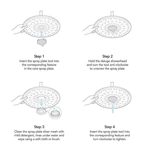 Mira Mode Maxim Ceiling Fed Digital Shower - Pumped