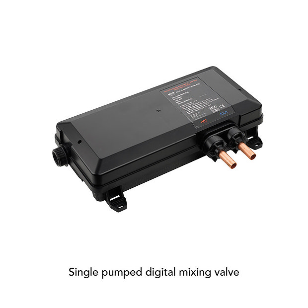 Mira Vision Dual Ceiling Fed Digital Shower - Pumped - 1.1797.102