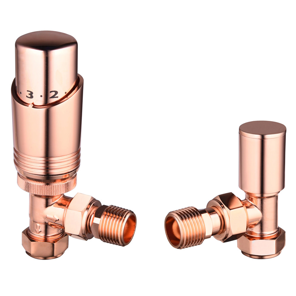 Copper Thermostatic Radiator Valves | Victorian Plumbing