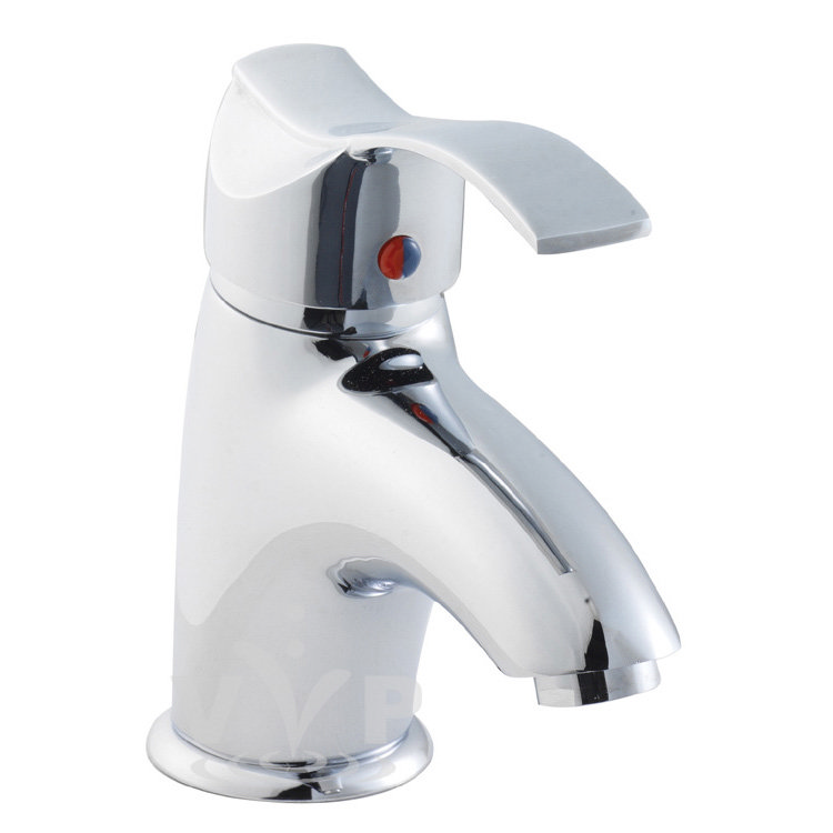 Modern Crest Single Lever Mono Basin at Victorian Plumbing UK