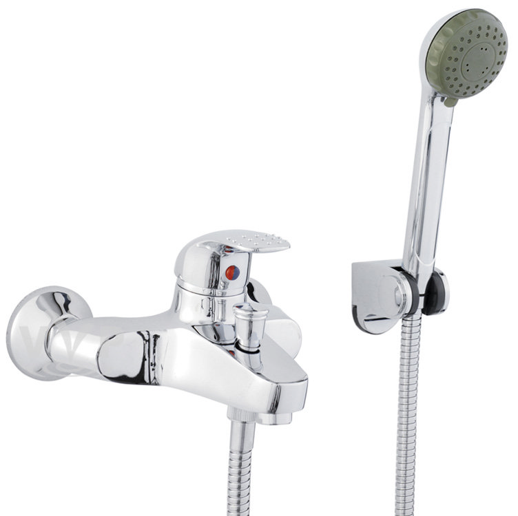 Modern Filo Wall Mounted Bath Shower Mixer at Victorian Plumbing UK