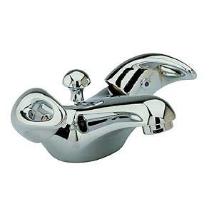 Modern Loop Basin Mixer at Victorian Plumbing UK