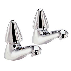Modern Saturn Basin Taps at Victorian Plumbing UK