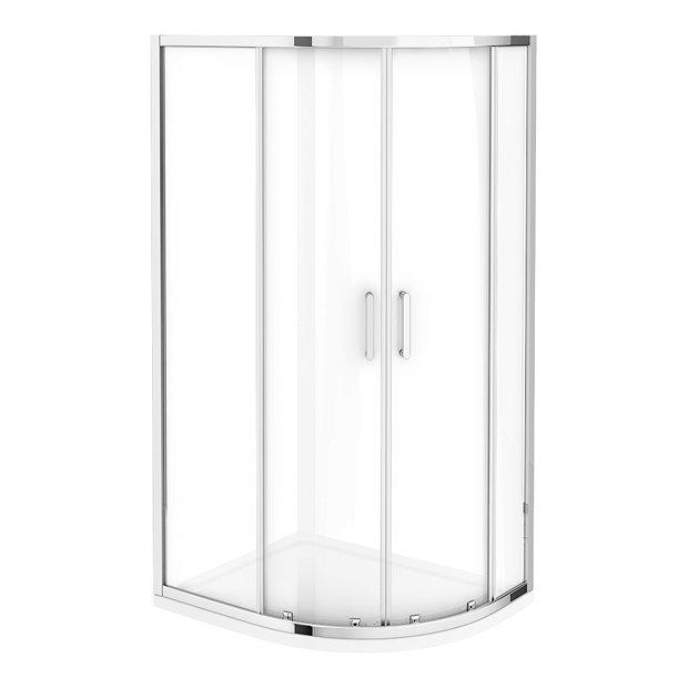 Monza 800 x 1000mm Offset Quadrant Shower Enclosure | Victorian Plumbing UK
