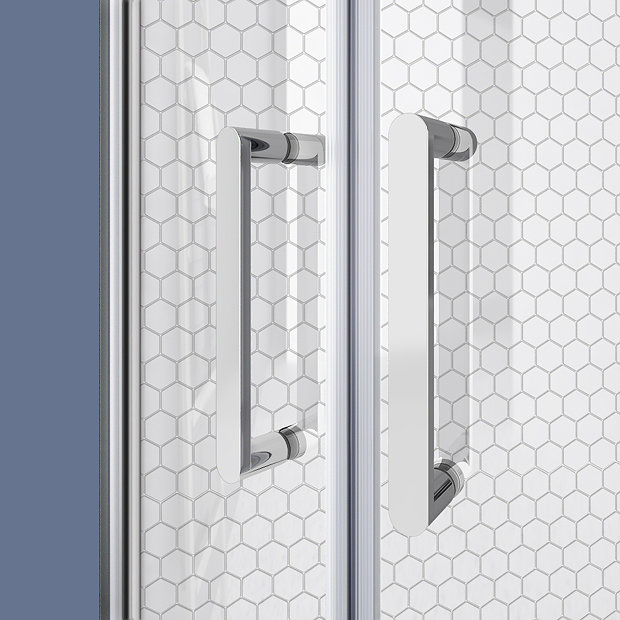 Monza 900 x 1200mm Offset Quadrant Shower Enclosure | Victorian Plumbing UK