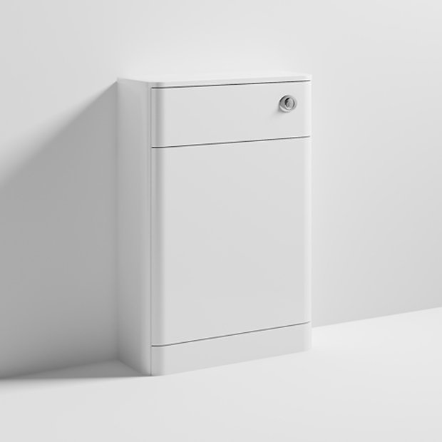 Monza Back to Wall WC Unit W550 x D200mm - White - FPA007 at Victorian ...