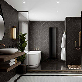 Multipanel Linda Barker Concrete Formwood Bathroom Wall Panel