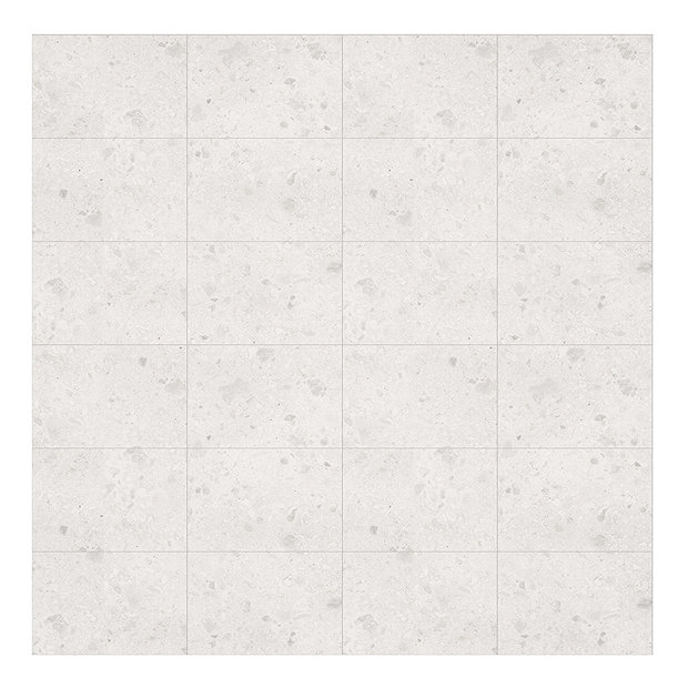 Multipanel Tile Effect White Terrazzo H2400 x W598mm Bathroom Wall ...