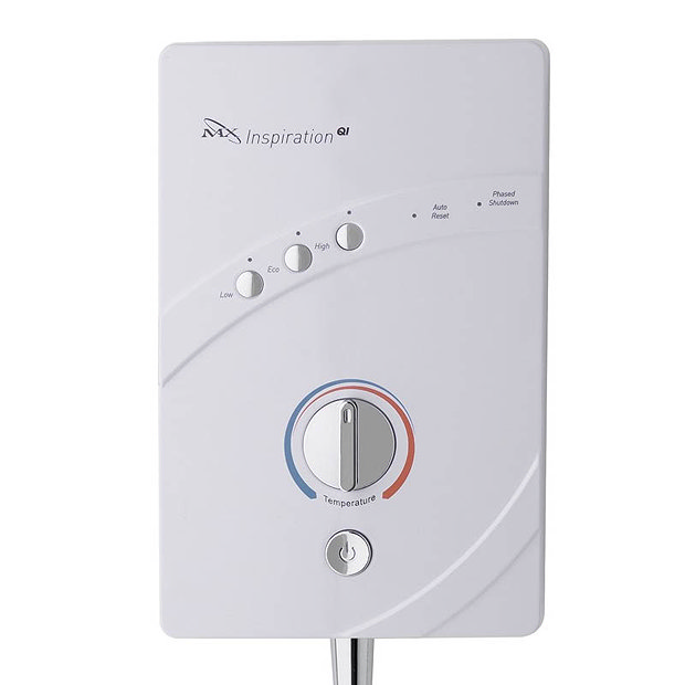 MX Inspiration QI 9.5kW Electric Shower - GCK