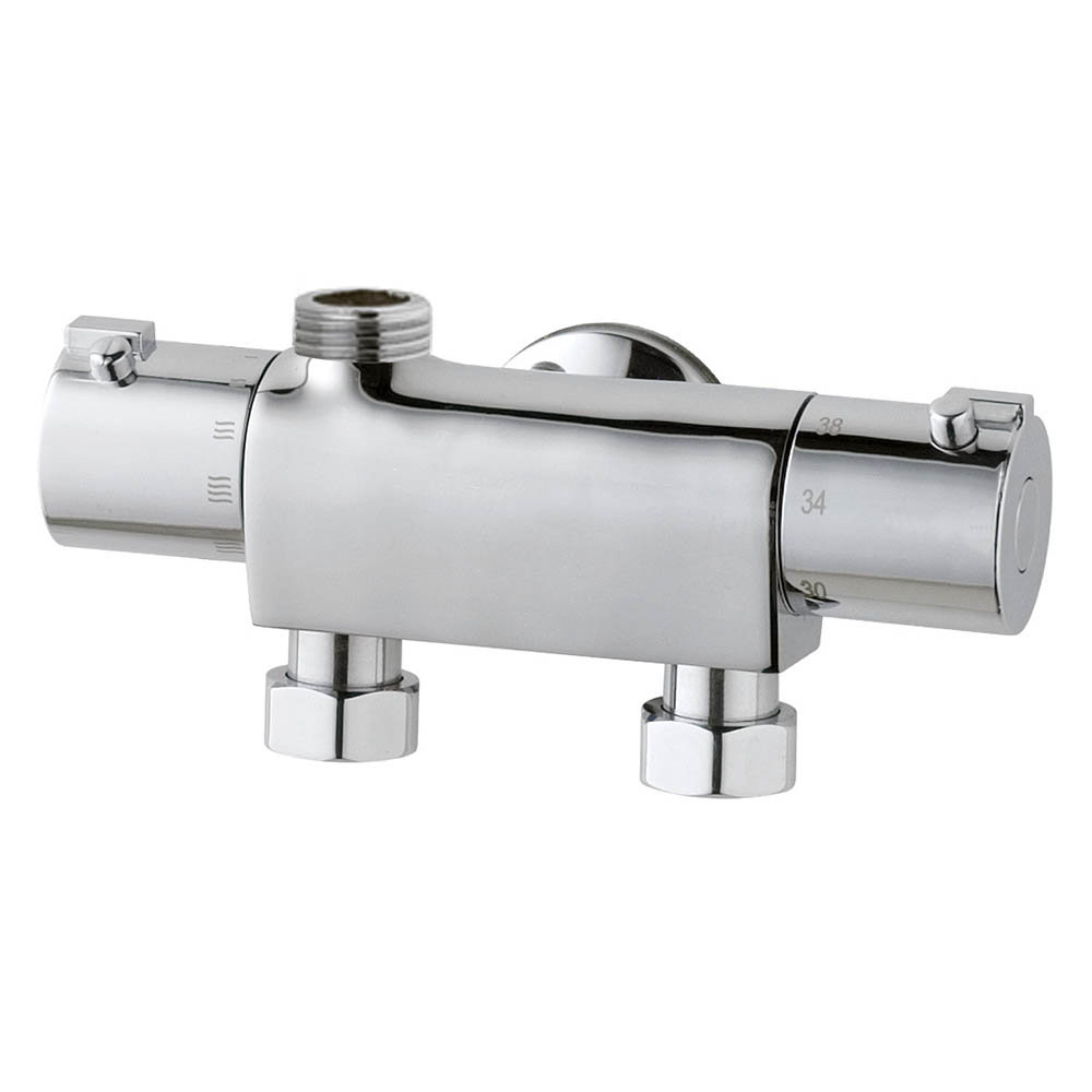 MX Options Mini Thermostatic Mixer Valve with Riser Kit - HNT