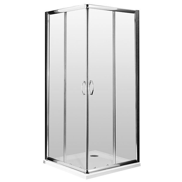 Corner Entry Shower Enclosure | Victorian Plumbing