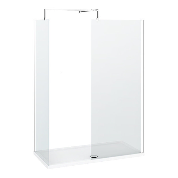 Nova 1400 x 700 Wet Room (Screen, Side Panel + Tray) | Victorian ...