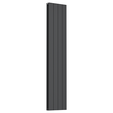 Nova Anthracite Vertical Double Panel Aluminium Radiator 1800 x 375mm ...