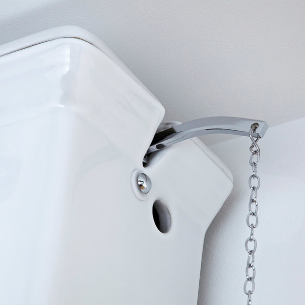 Brass High Level Flush Pipe - IDA002 | Victorian Plumbing
