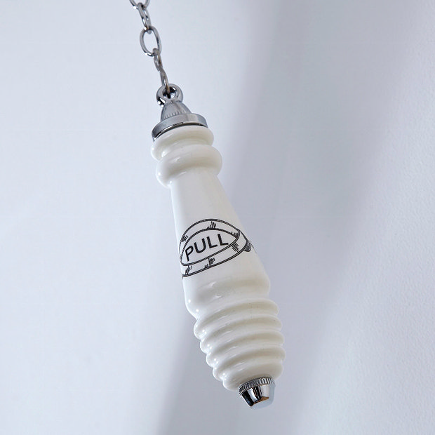 Brass High Level Flush Pipe - IDA002 | Victorian Plumbing