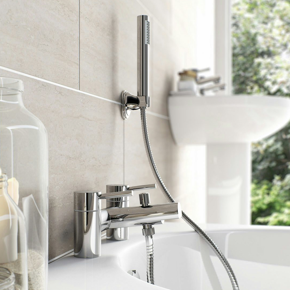 Orchard Eden Bath Shower Mixer Tap with Hand Shower Kit