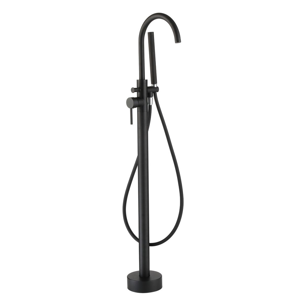 Orchard Wharfe Black Freestanding Bath Filler Tap