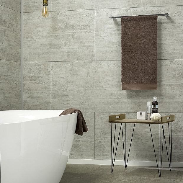 Orion Boston 375 x 650mm Waterproof Wall Tile Shower Panels