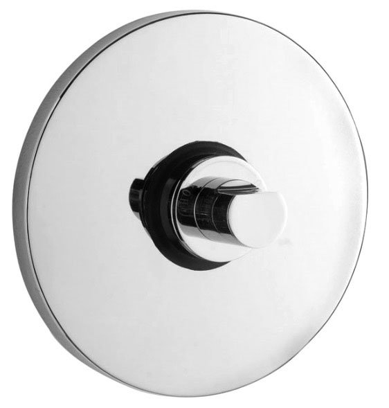 Orion Concealed Themostatic Sequential Shower Valve with Round Plate at ...