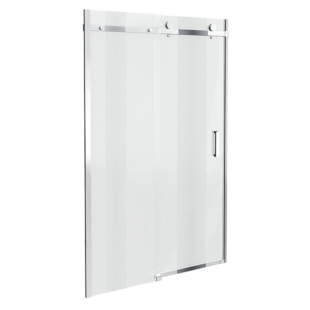 Orion Frameless Sliding Shower Door | 1000mm Wide | Victorian Plumbing