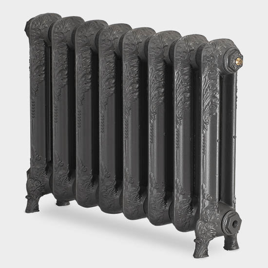Paladin Shaftsbury 540mm High 6 Section Electric Cast Iron Radiator ...